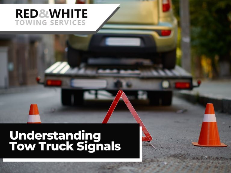 Understanding Tow Truck Signals | Red & White Towing | Tucson, Az