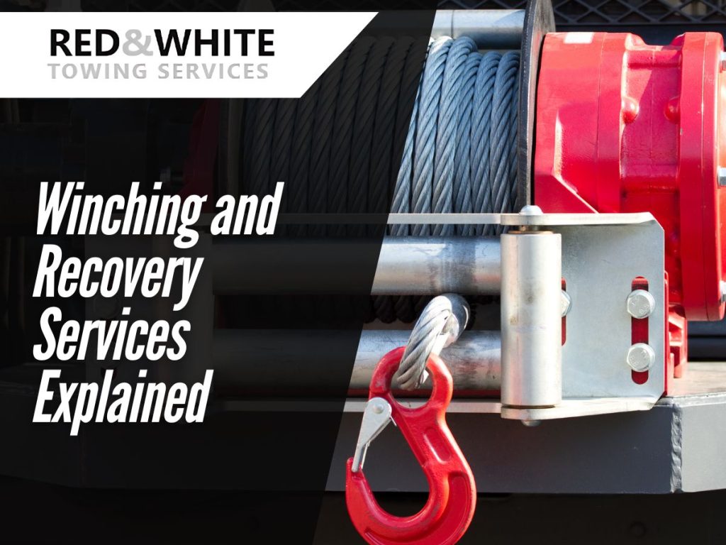 Winching and Recovery Services Explained | Red & White Towing | Tucson, Az